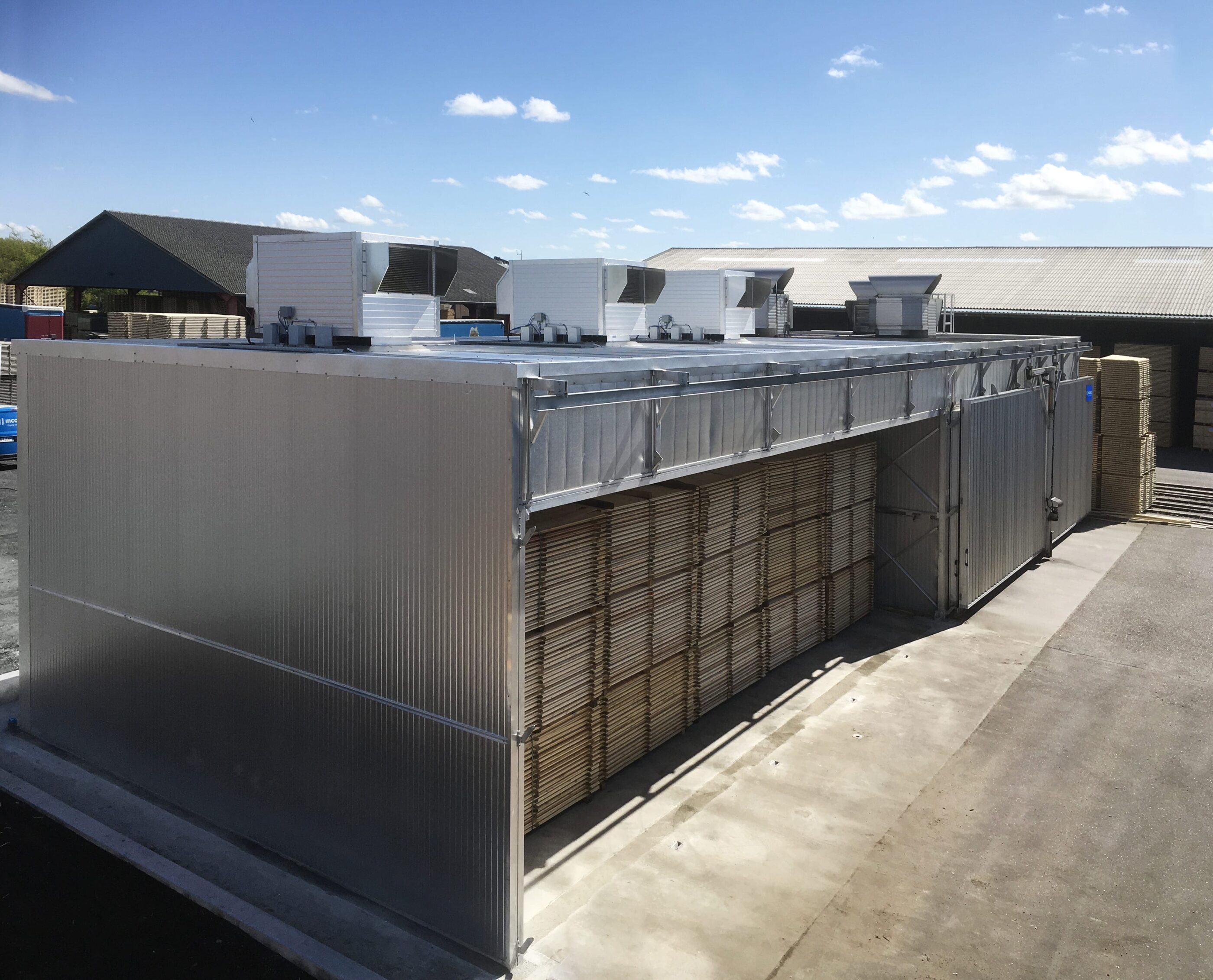 Secadero Convencional por Fluido Térmico para Madera | Incomac