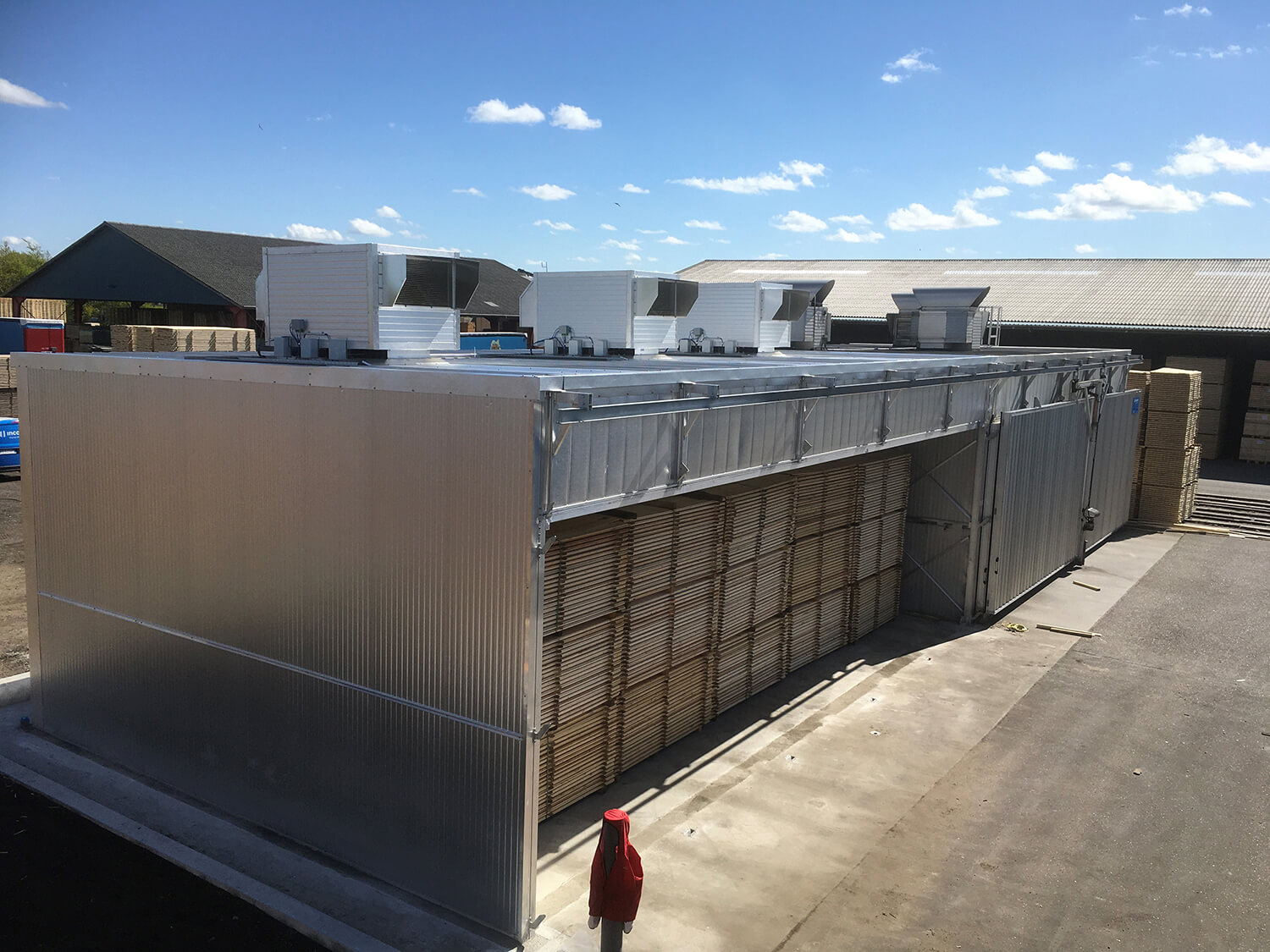Secadero Convencional por Fluido Térmico para Madera | Incomac