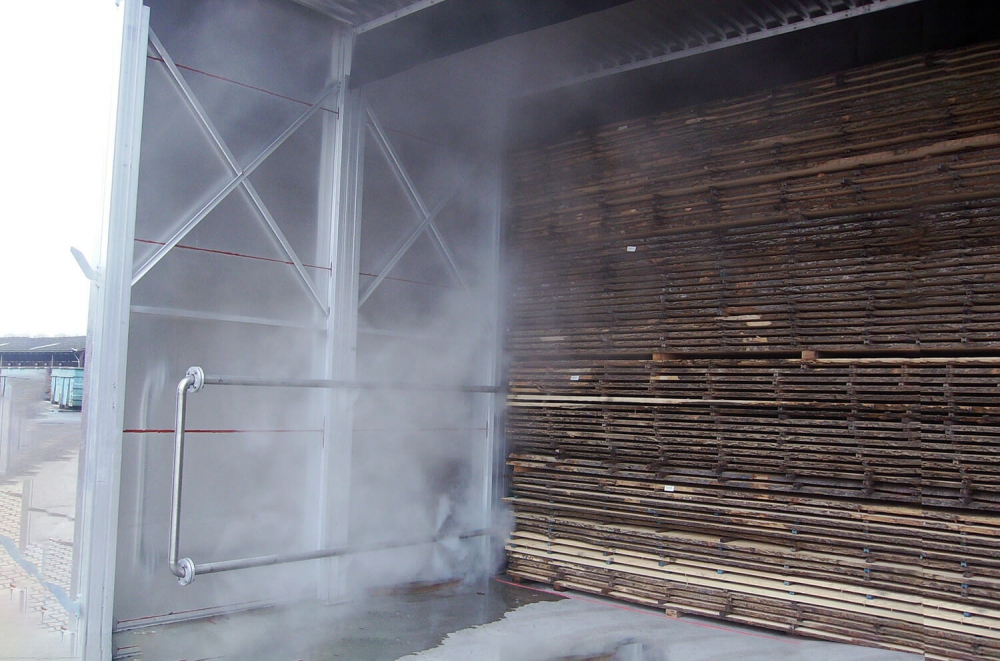 VAP High Temperature Wood Steaming Chamber | Incomac Srl Italy