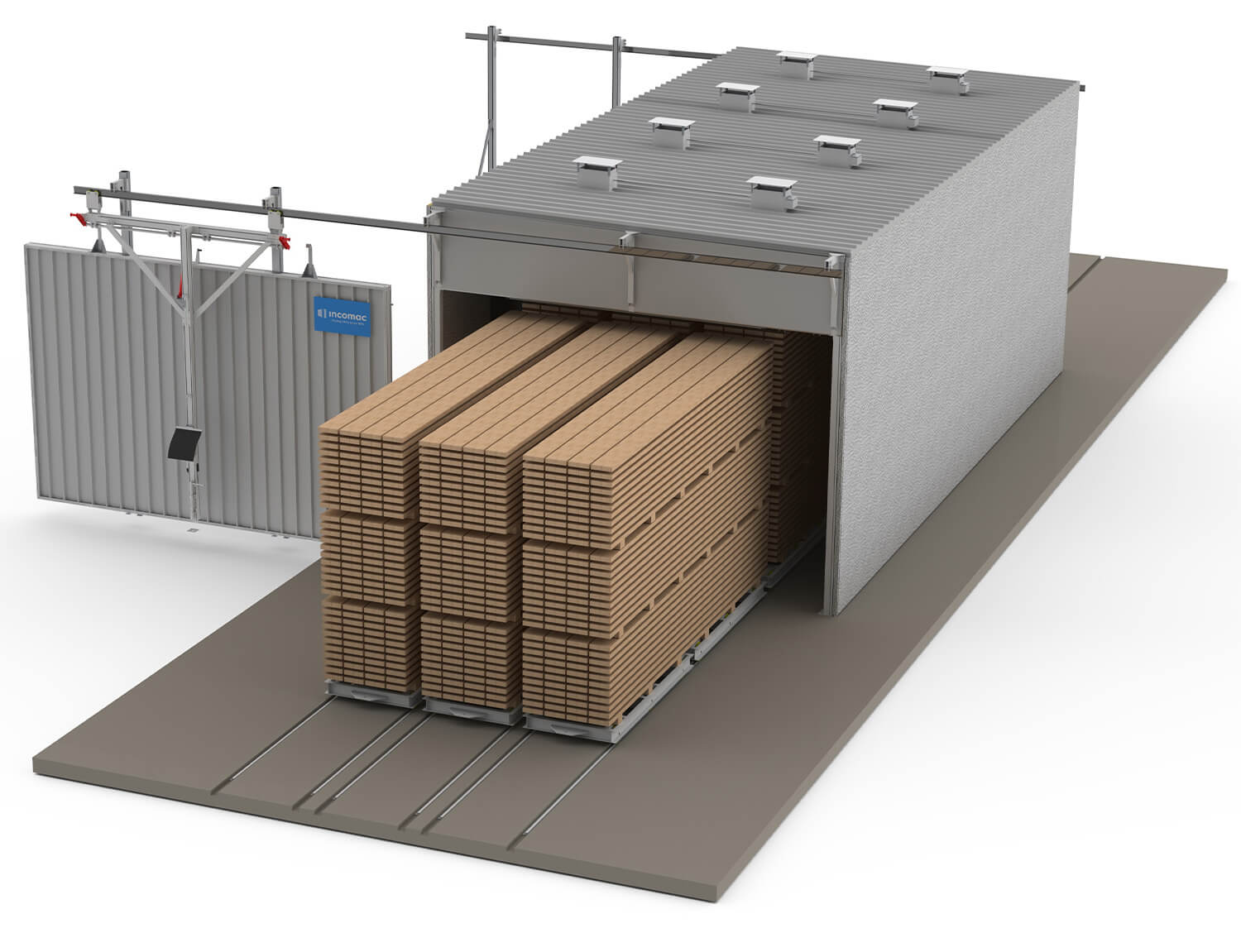 Building Solutions | Lumber Kilns | Incomac Srl Italy