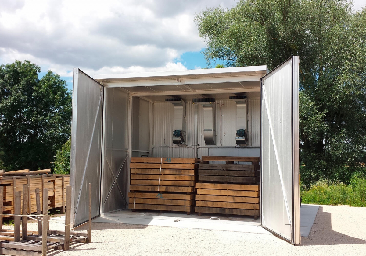 MAC Secadero de Madera por Bomba de Calor | Incomac Italia