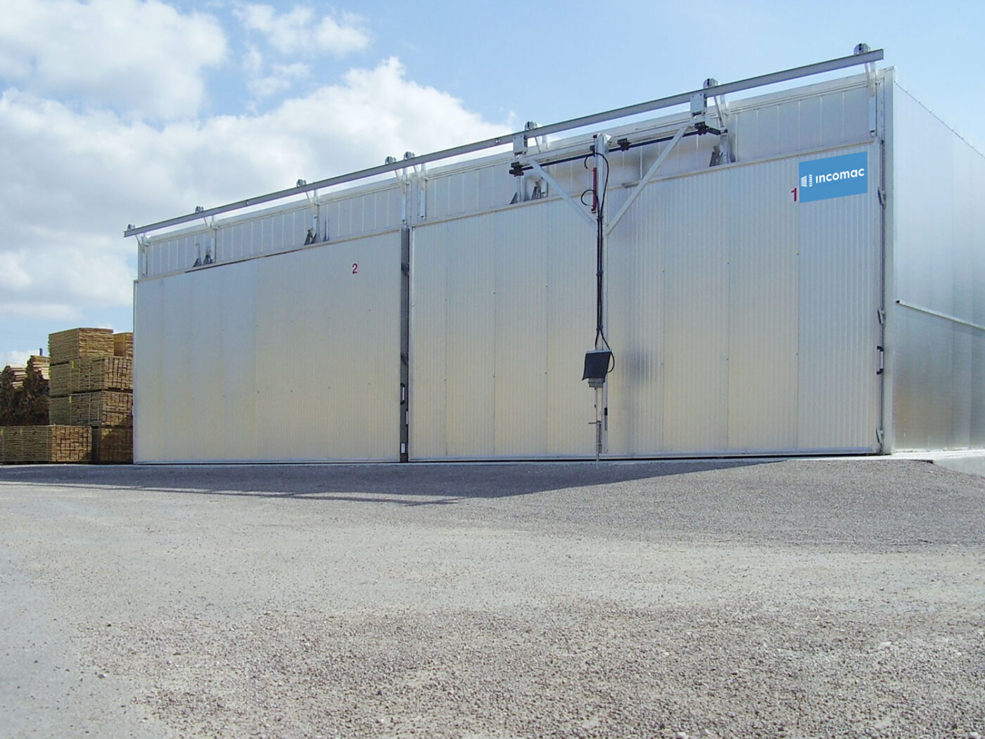 MAC_Hybrid Wood Drying Kiln with Heat Pump and Boiler | Incomac Italy