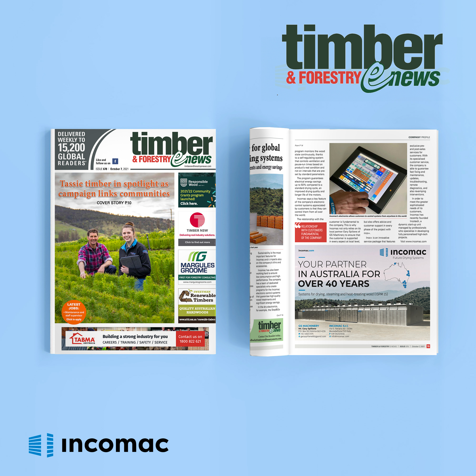 INCOMAC SU TIMBER & FORESTRY | Incomac