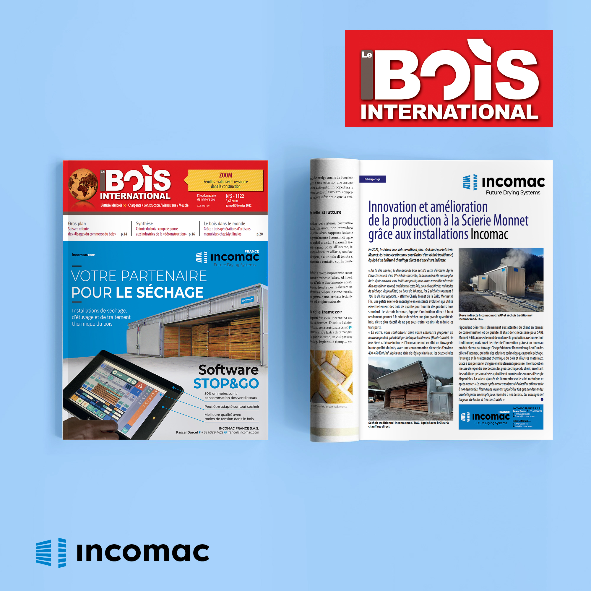 Incomac su Le Bois International | Incomac